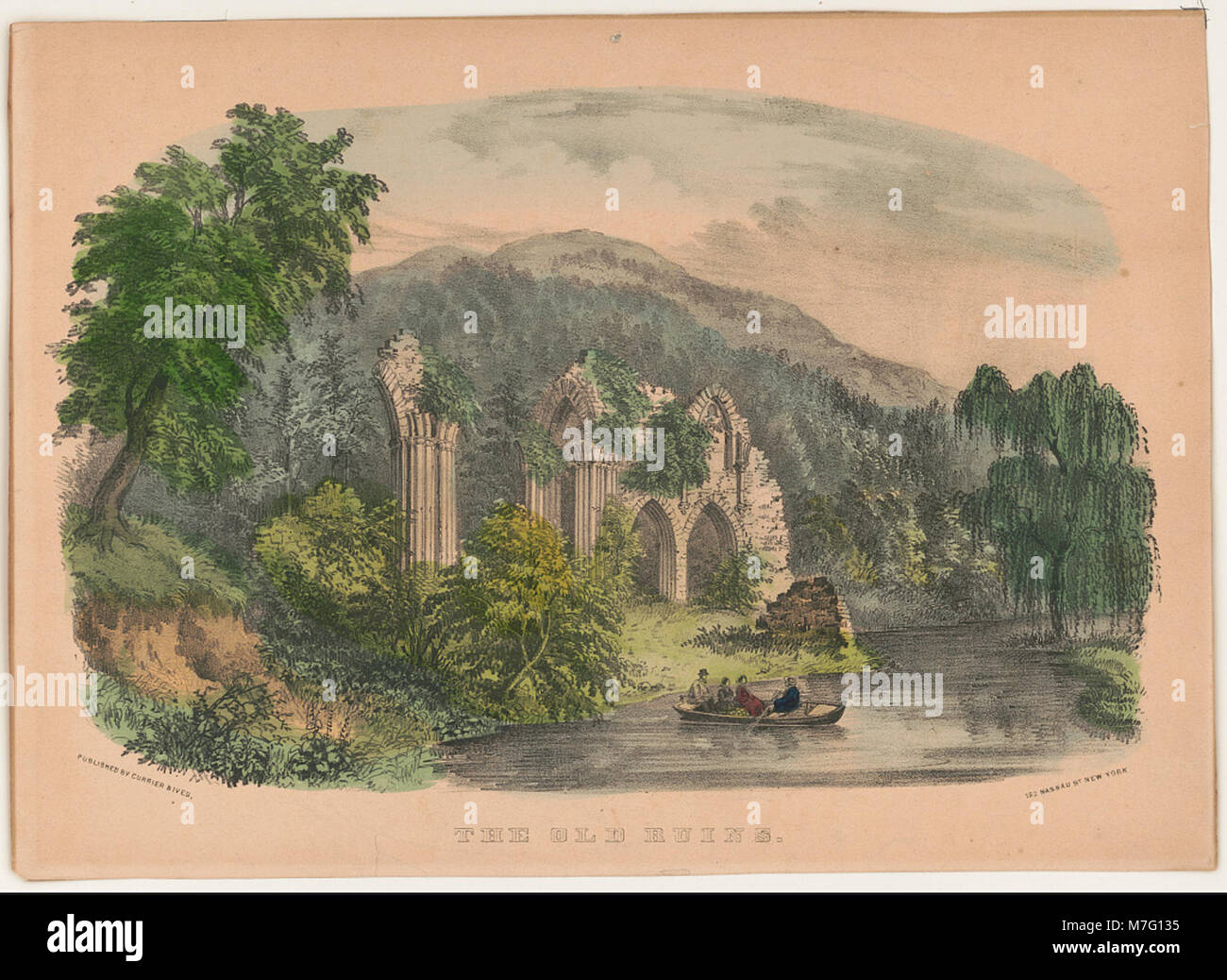 A photograph of old ruins, possibly of a historical building or ancient ...