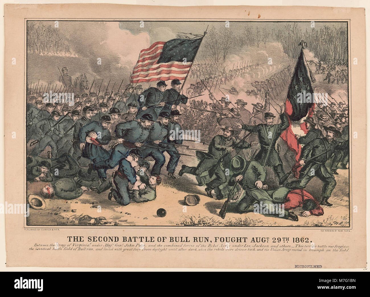 Second battle of bull run hi-res stock photography and images - Alamy