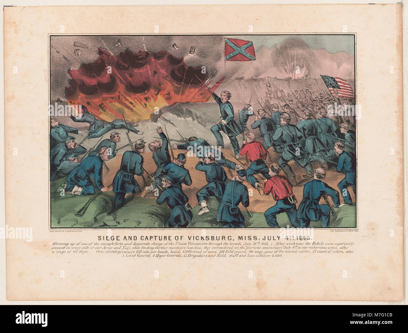 The Siege of Vicksburg, Mississippi, culminated on July 4th, 1863, when ...