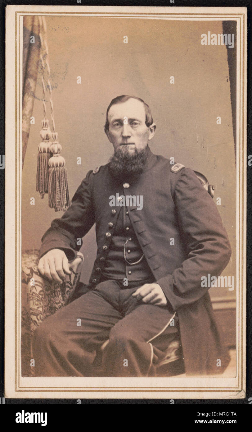 A historical portrait of Captain Cyrus Thomas of the 103rd Pennsylvania ...