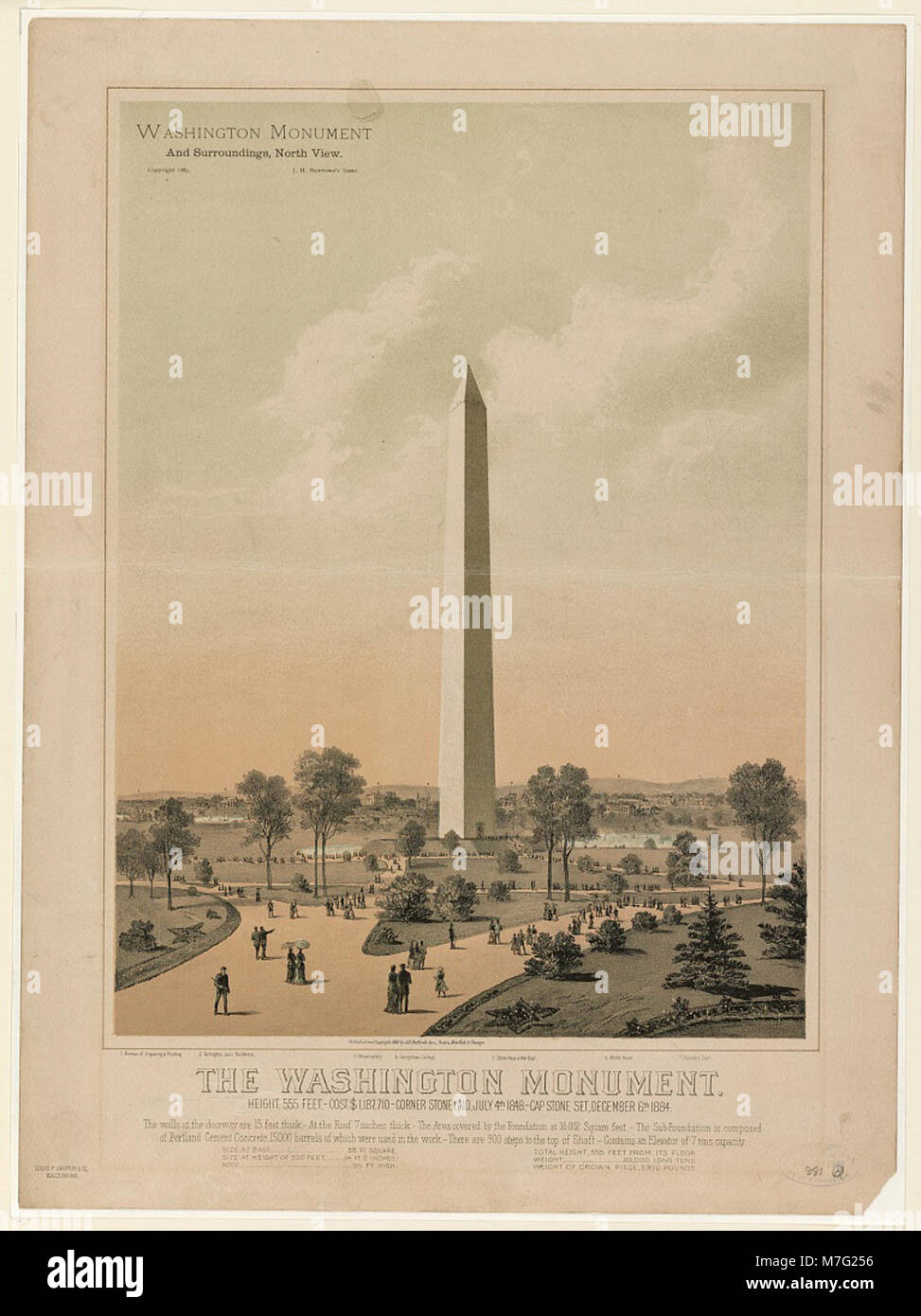 A photograph of the Washington Monument in Washington, D.C., an iconic ...
