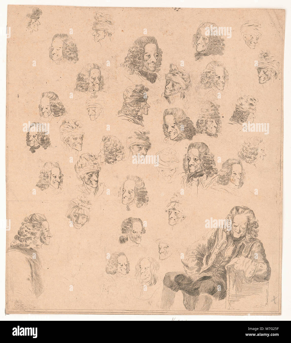 This portrait of Voltaire, one of the leading figures of the ...