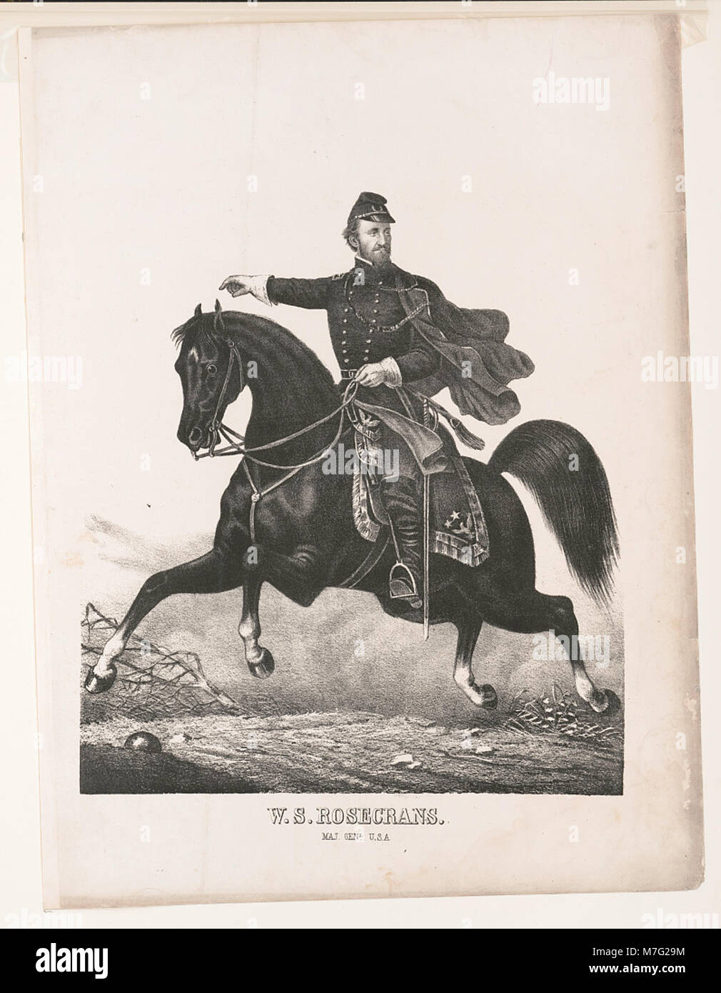 W.S. Rosecrans was a notable figure in American history, recognized for ...