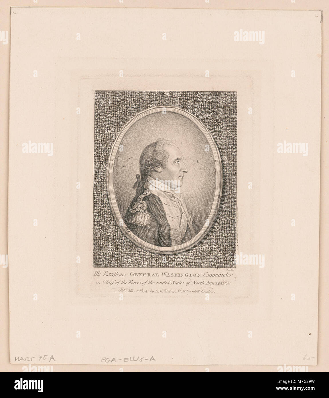 His excellency general Washington commander in chief of the forces of ...