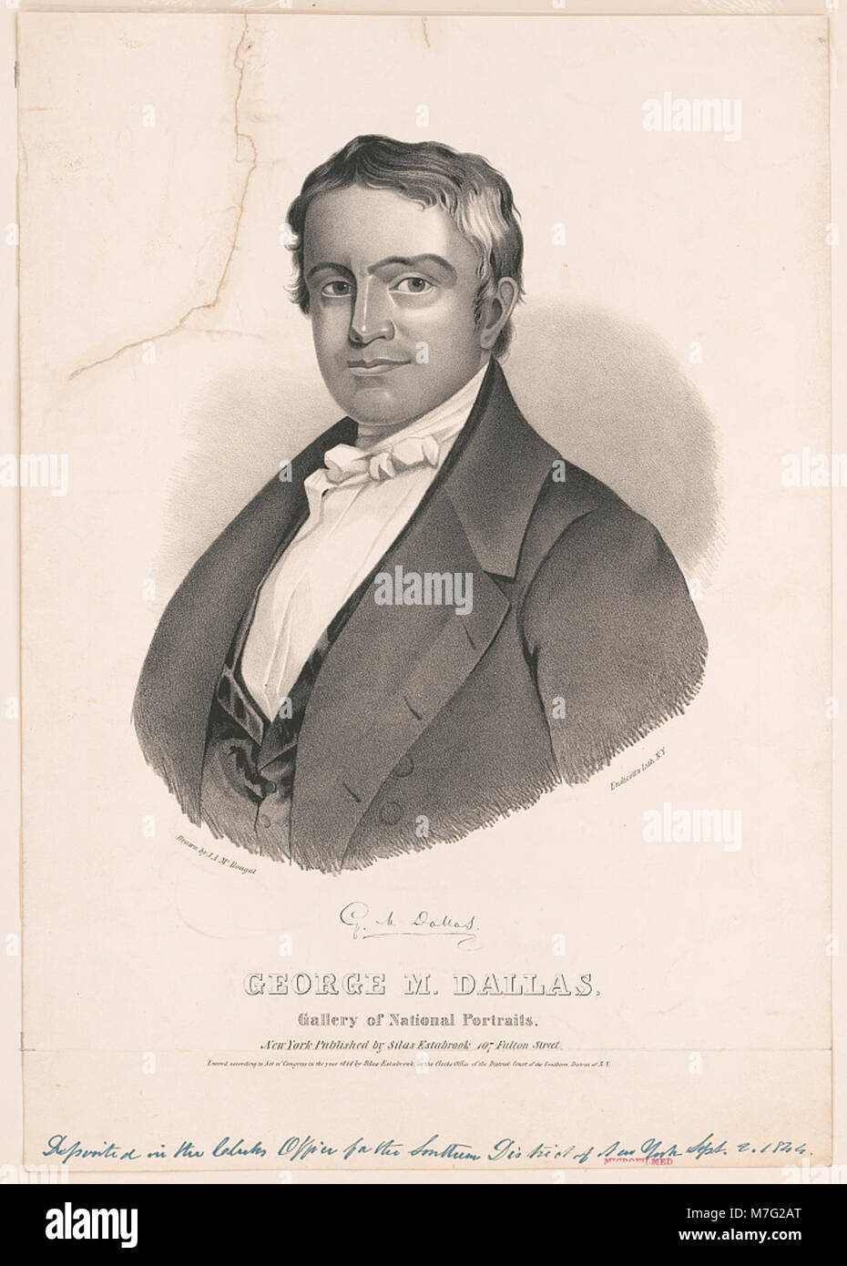 George m dallas hi-res stock photography and images - Alamy