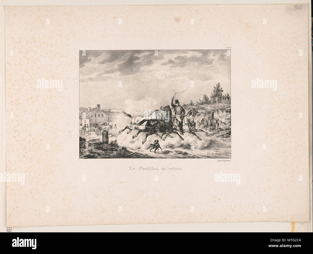 Postillon and horse hi-res stock photography and images - Alamy