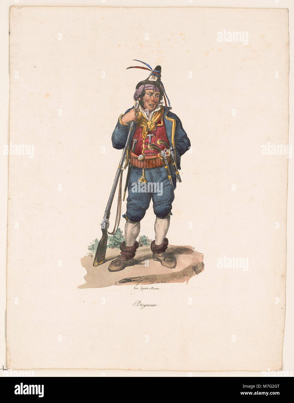 Brigante, a historical figure, captured in a photograph providing ...