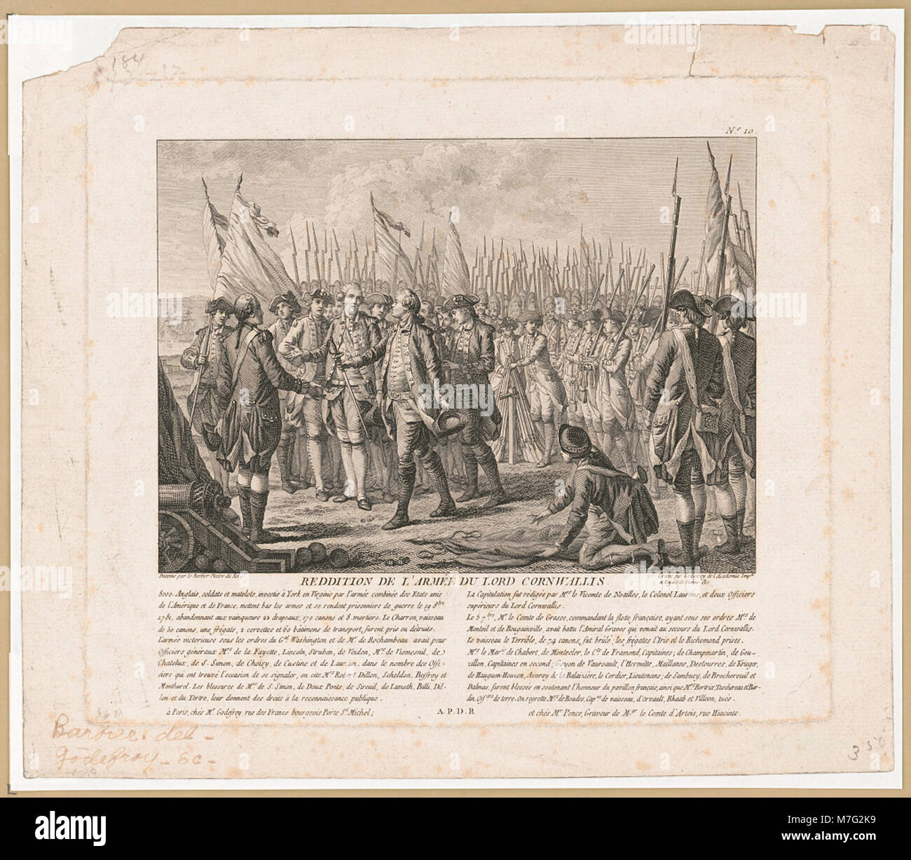 Surrender of lord cornwallis hi-res stock photography and images - Alamy