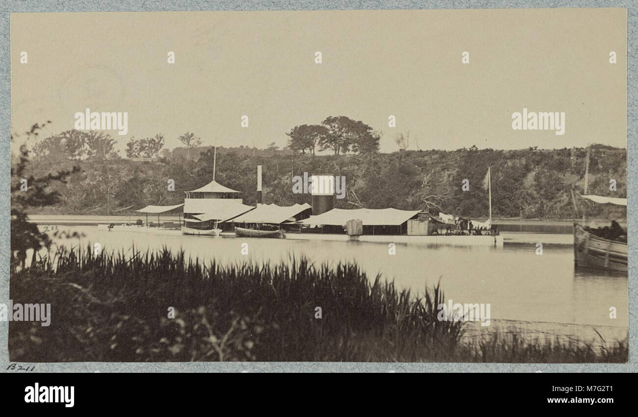 The USS Monitor Saugus, a famous Civil War-era ironclad warship ...