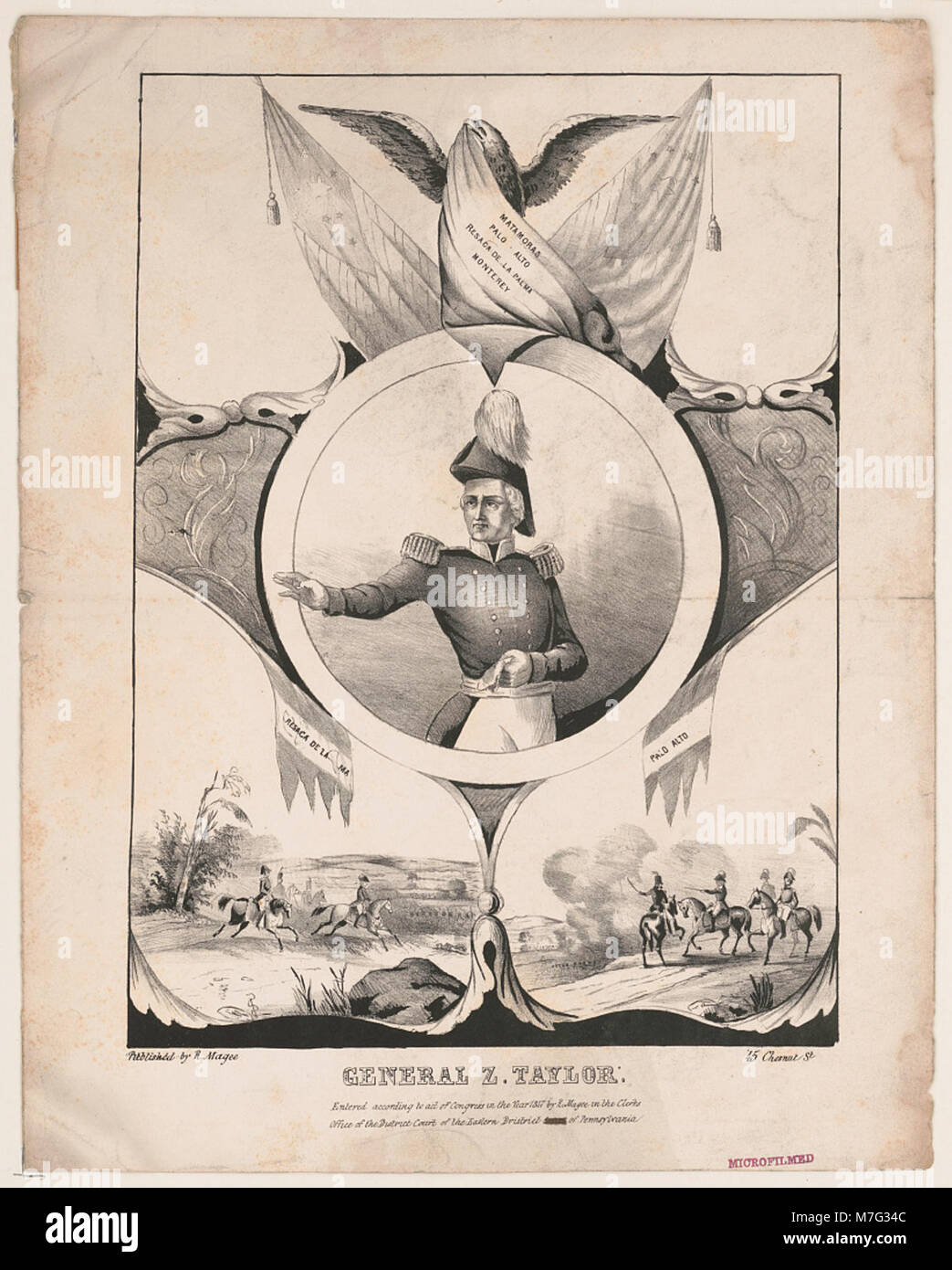 General Zachary Taylor, U.S. Army officer and 12th President of the ...