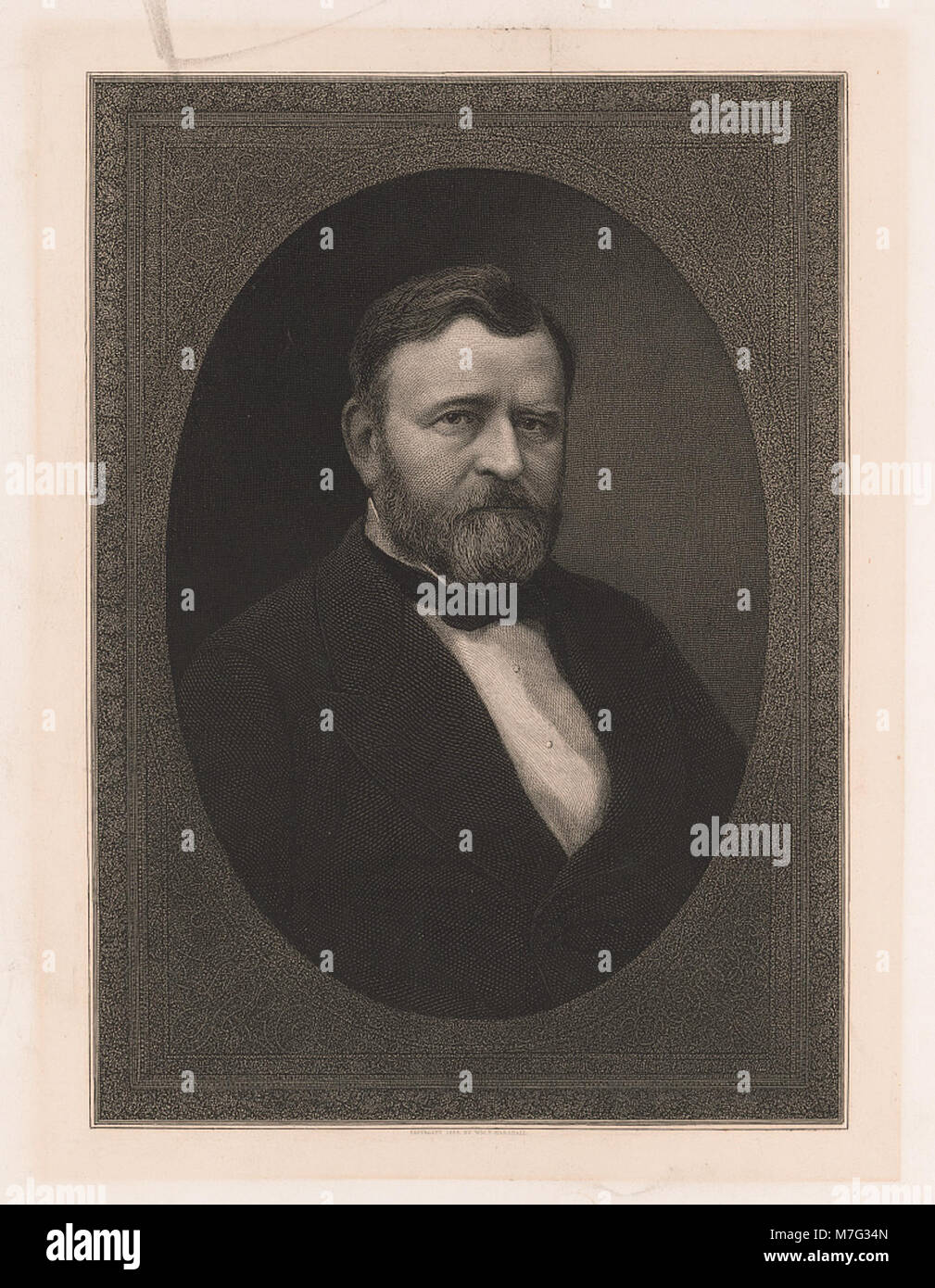Ulysses grant portrait 18th president hi-res stock photography and ...