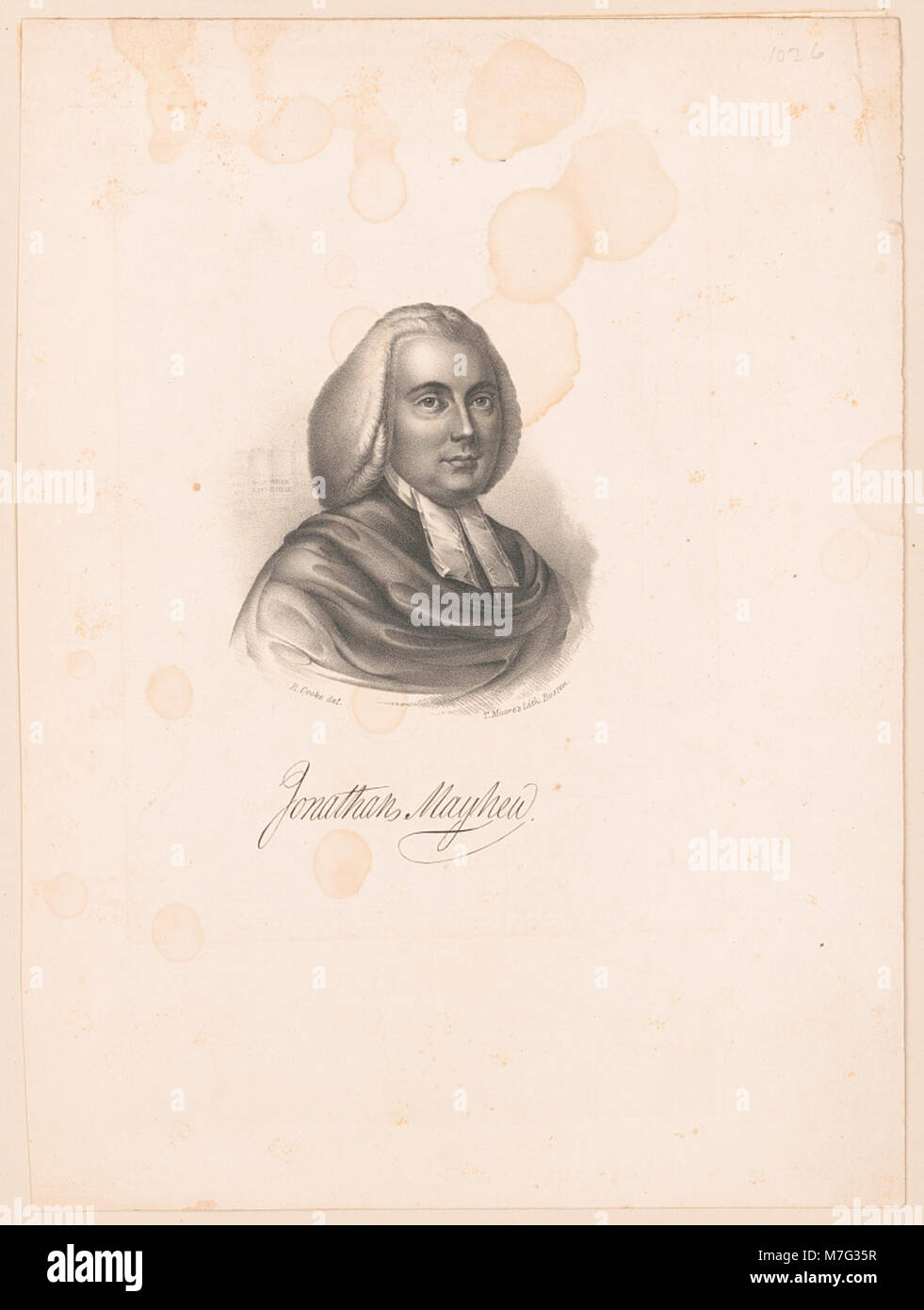 Jonathan Mayhew was a prominent American theologian and minister in the ...