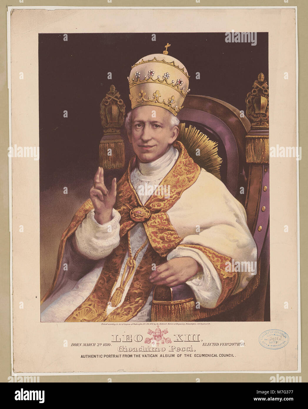 Death of pope leo xiii hi-res stock photography and images - Alamy