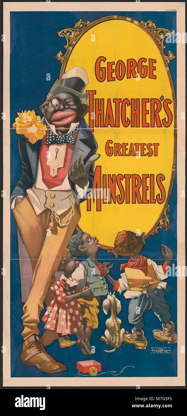 George Thatcher's Greatest Minstrels were a popular performing group ...