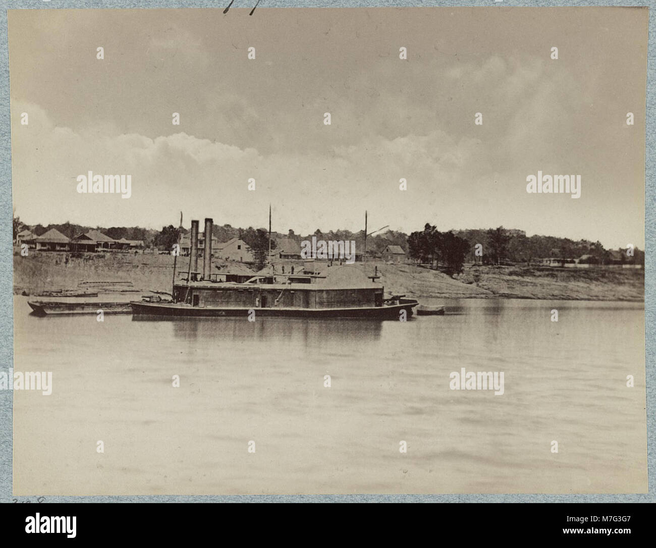 The U.S. gunboat General Price was part of the Mississippi River Fleet during the American Civil ...