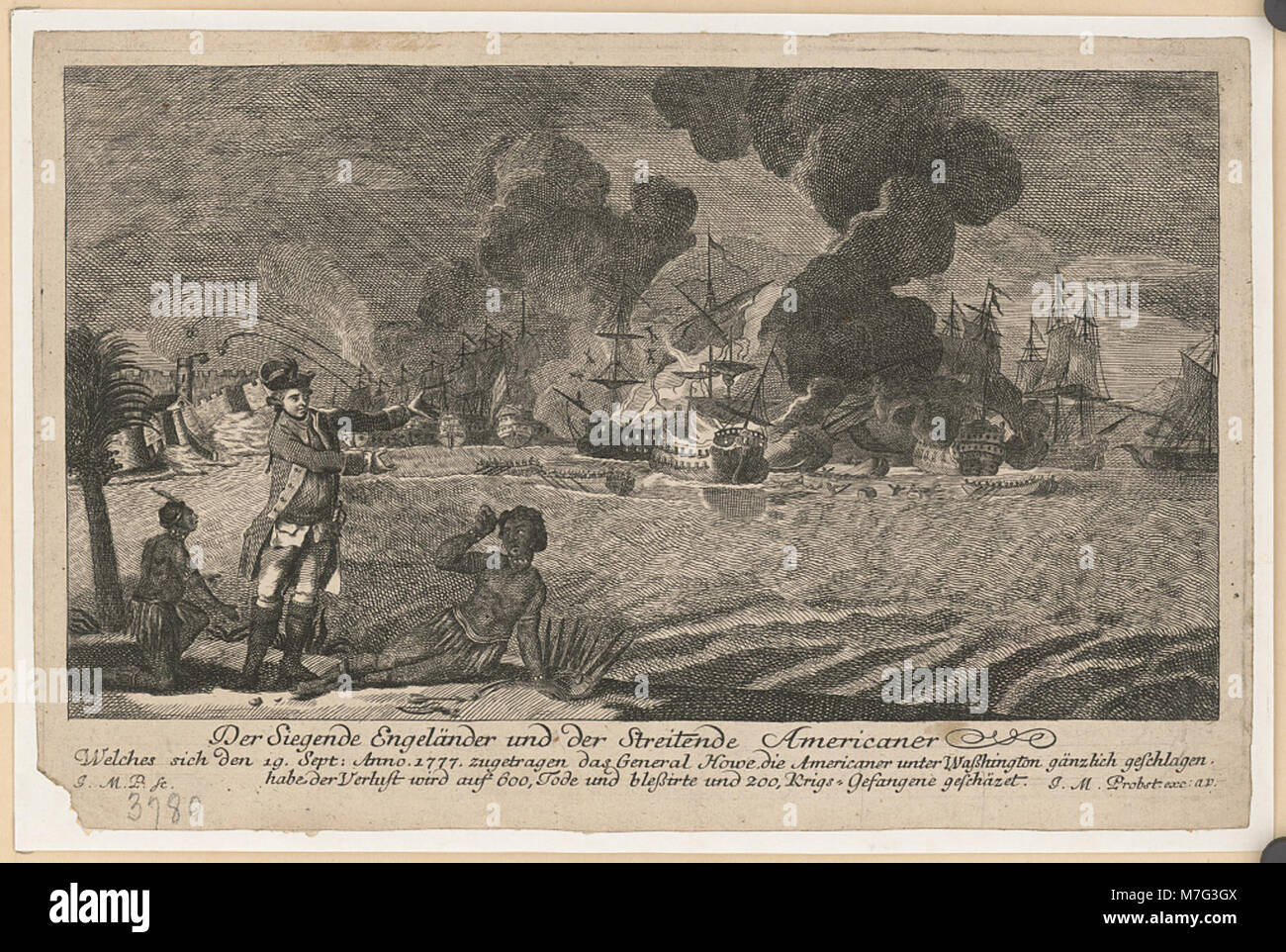 This engraving, titled 'The Victorious Angel and the Fighting American ...