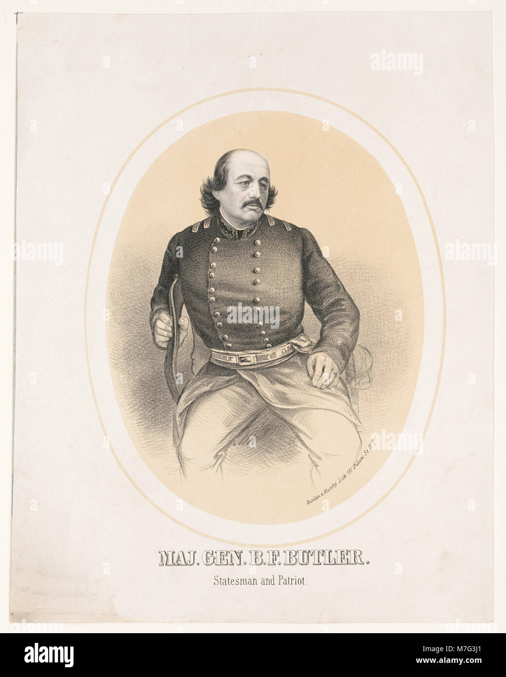 Major General B.F. Butler, a prominent statesman and patriot, played a ...