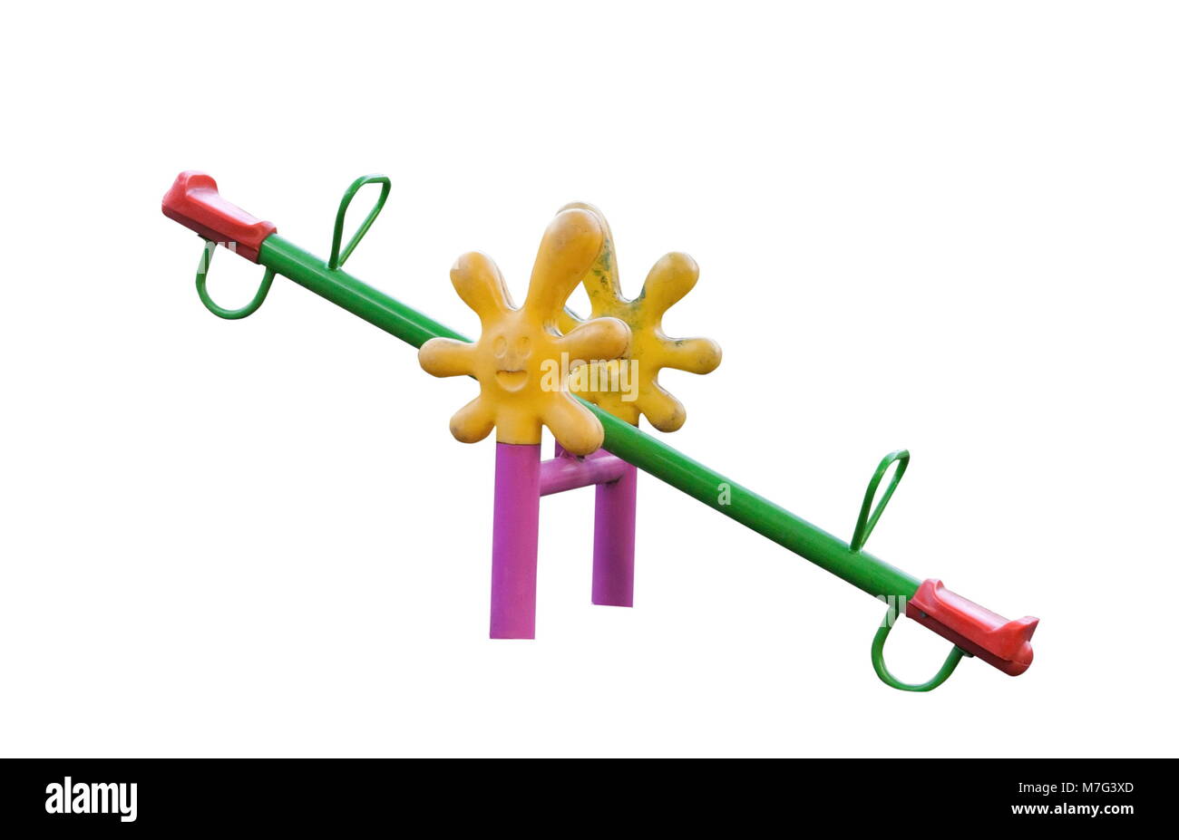 Old Childhood Garden Swing Cut Out Stock Images & Pictures - Alamy