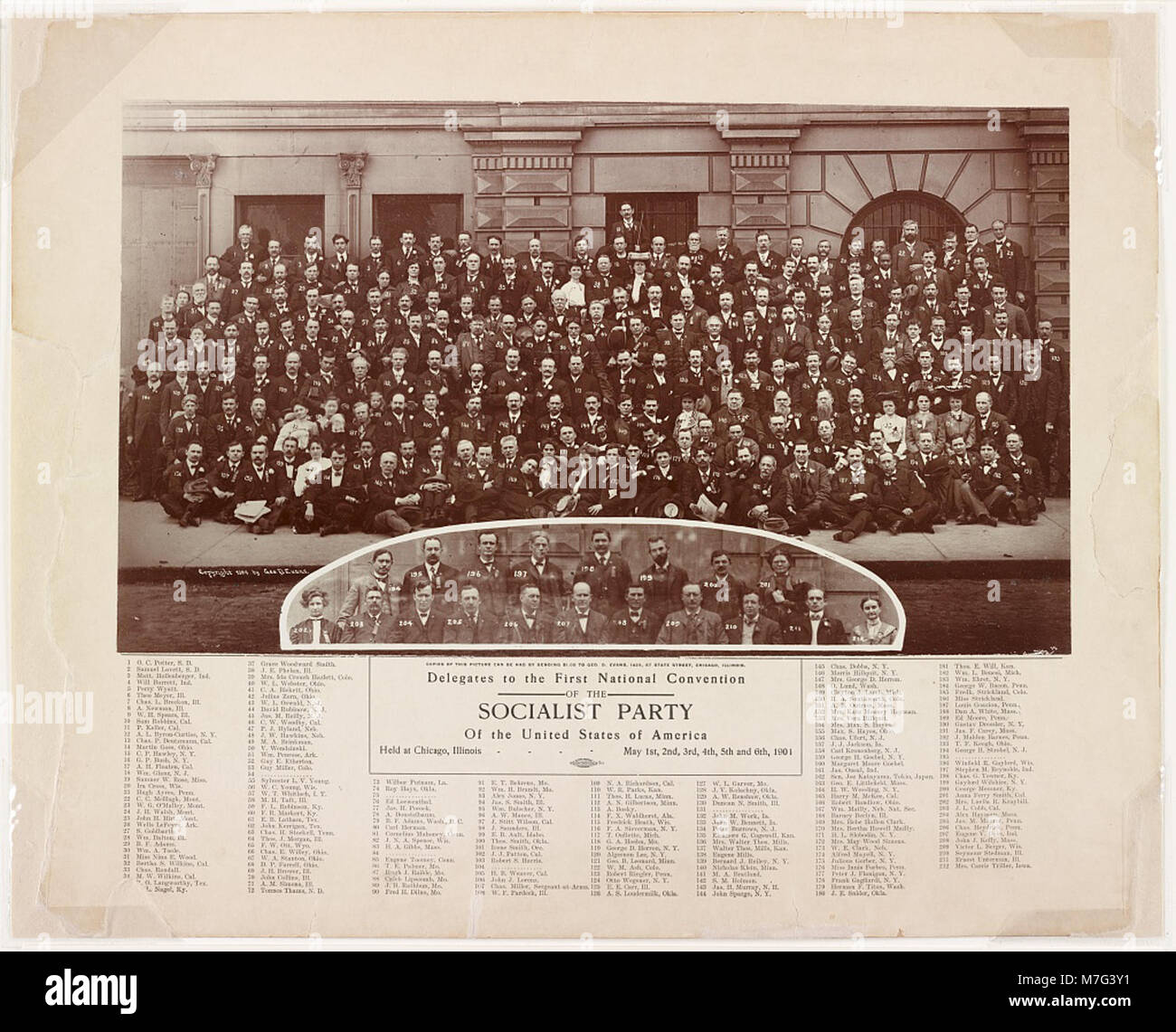 This image shows delegates attending the First National Convention of ...