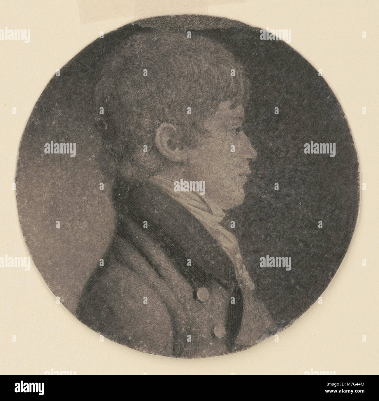 A head-and-shoulders portrait of George Washington Biddle, featuring a ...