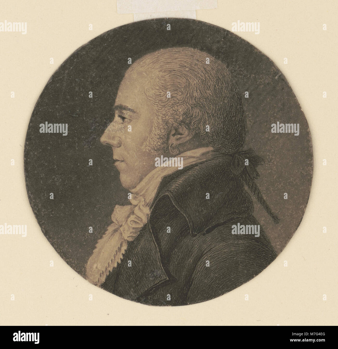A formal portrait of Eugene Lucet, showing his left profile. Lucet was ...
