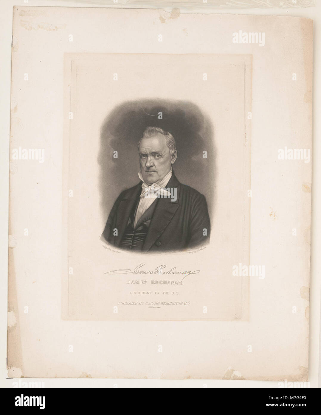 James buchanan president hi-res stock photography and images - Alamy