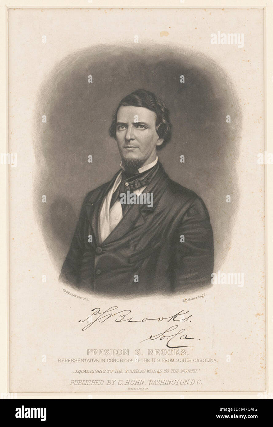 Preston brooks hi-res stock photography and images - Alamy