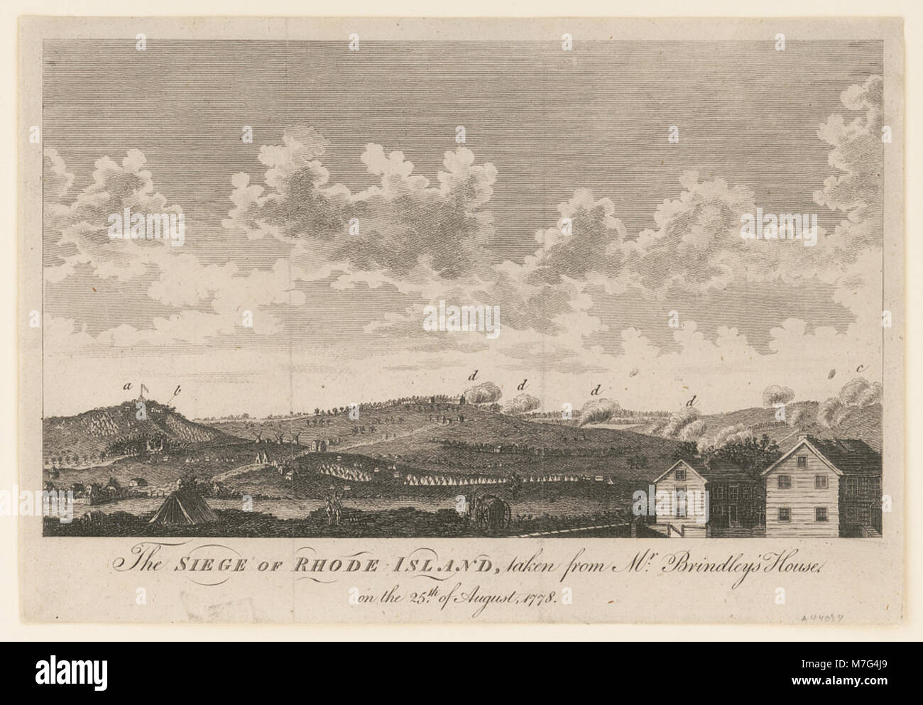 Battle of rhode island 1778 hi-res stock photography and images - Alamy