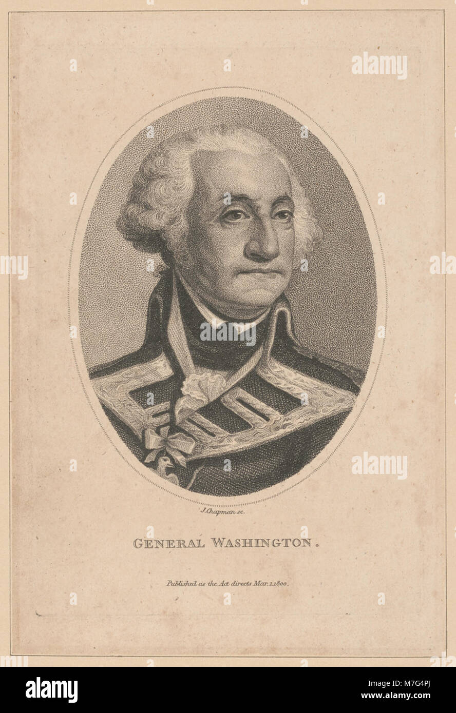 Portrait of general george washington hi-res stock photography and ...