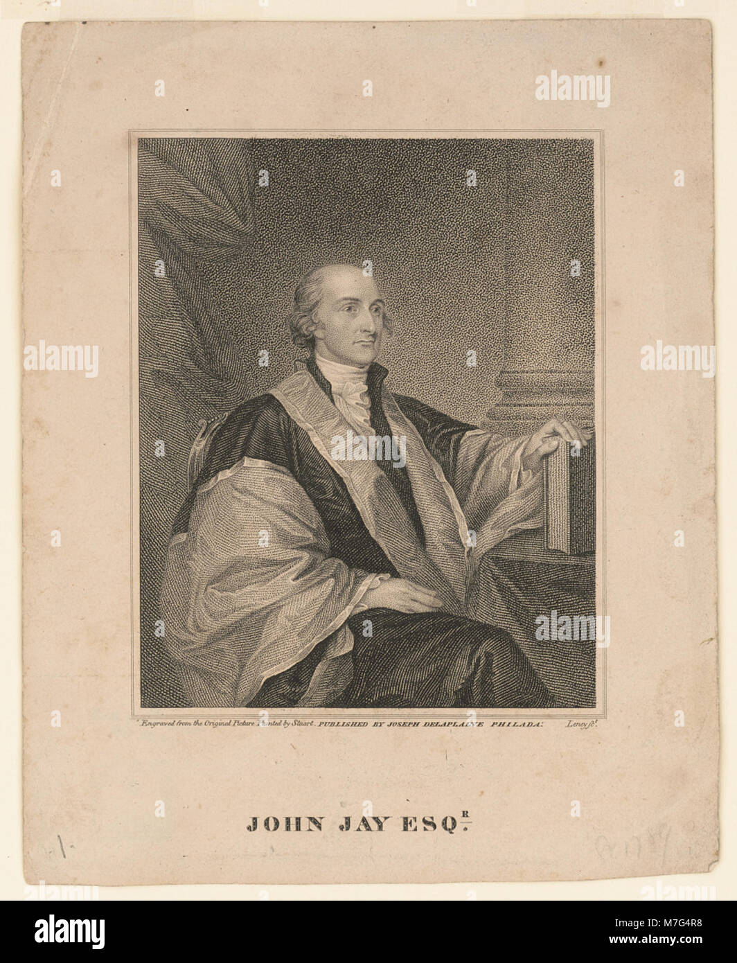 John jay american statesman hi-res stock photography and images - Alamy