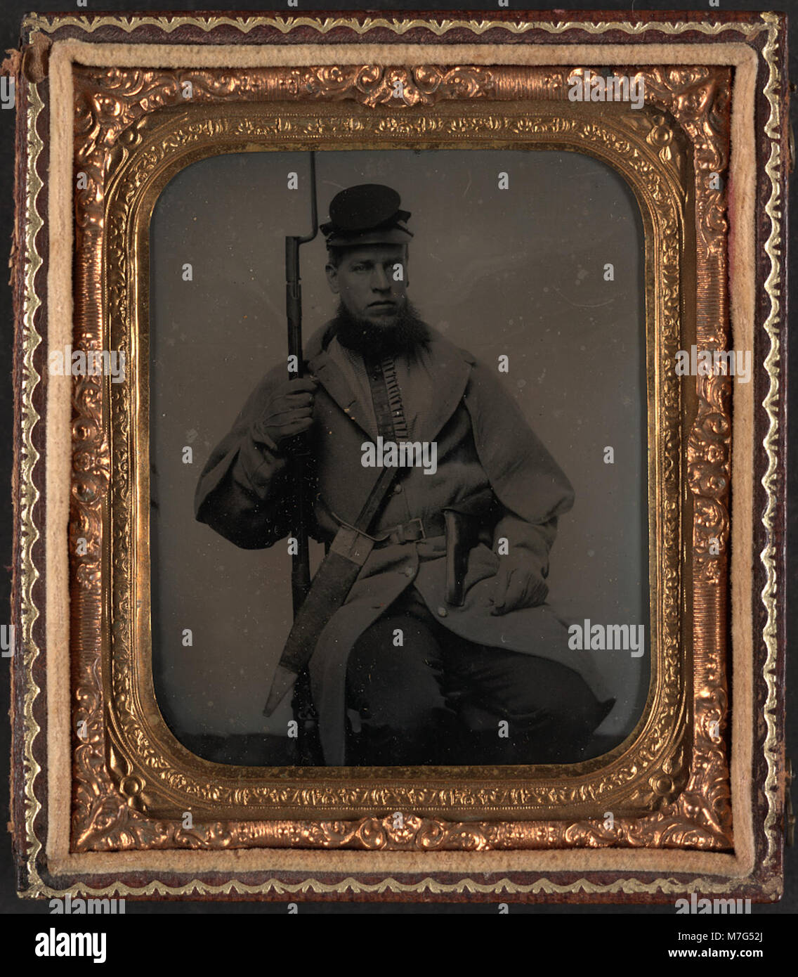 Civil war confederate soldiers 1800s hi-res stock photography and ...