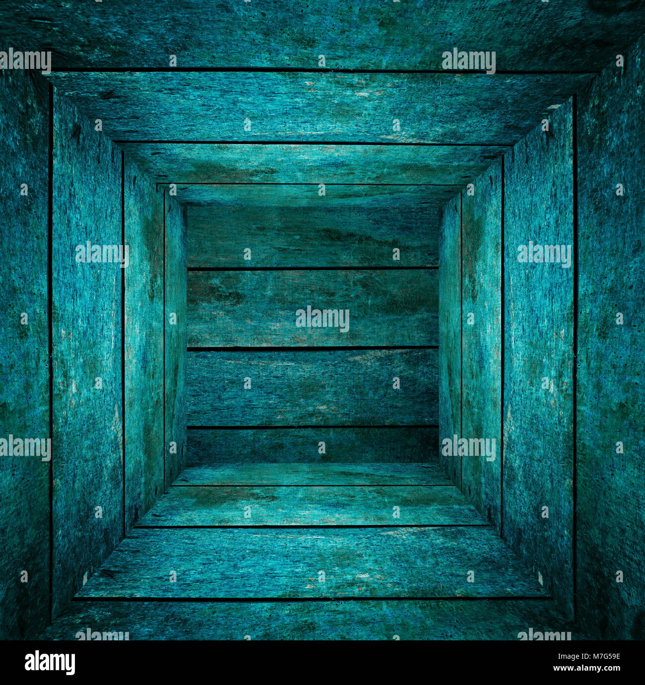 Wooden cube box closeup Stock Photo - Alamy