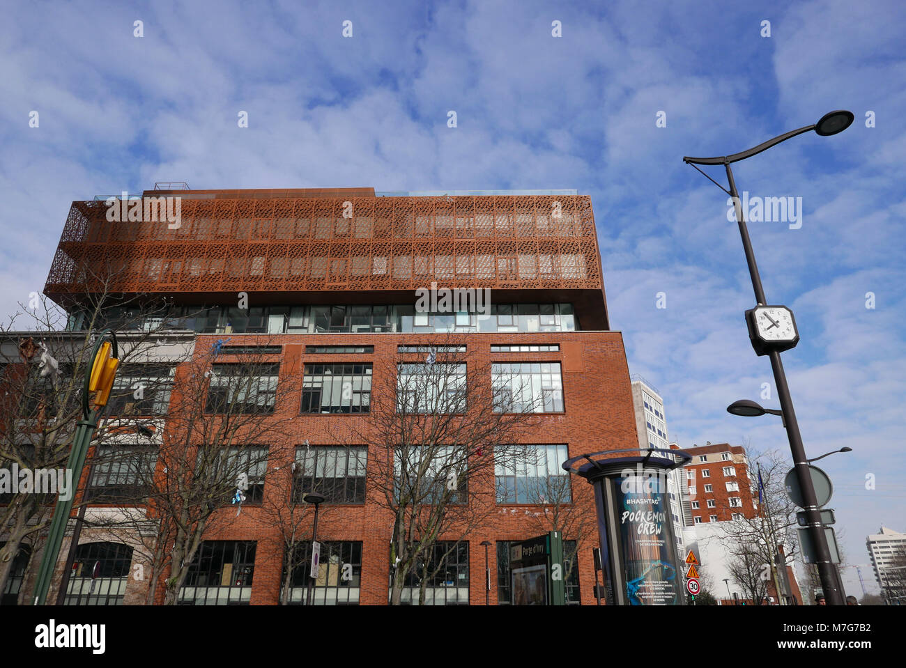 16 Avenue d' Ivry, SNCF and AREP office, Old Panhard-Levassor ...