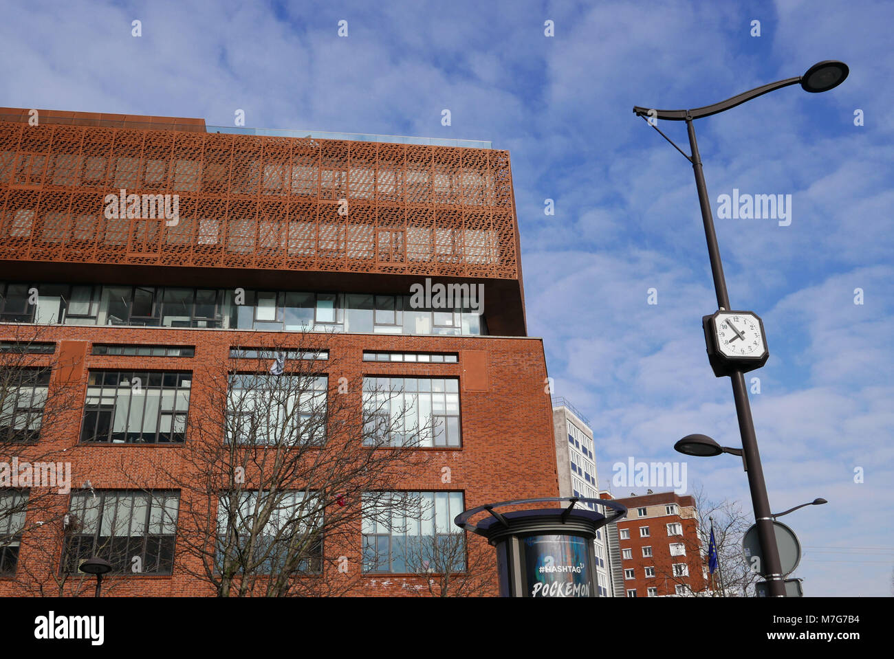 16 Avenue d' Ivry, SNCF and AREP office, Old Panhard-Levassor ...