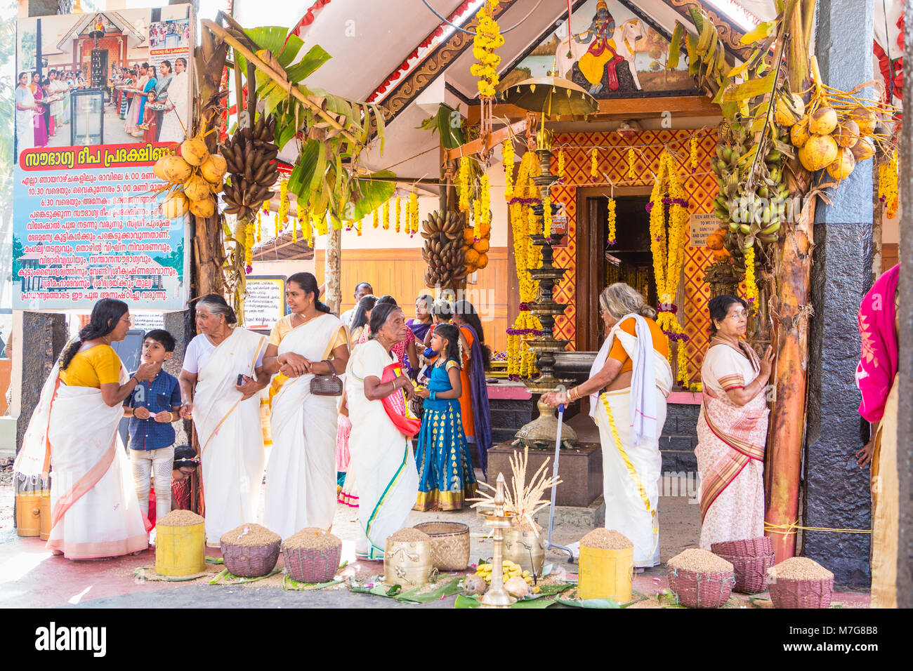 people making prayer offerings at shivratri Stock Photo - Alamy