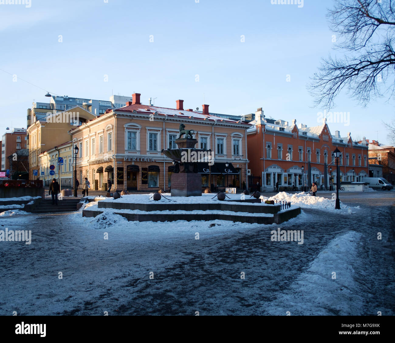 Turku finland statue hi-res stock photography and images - Alamy