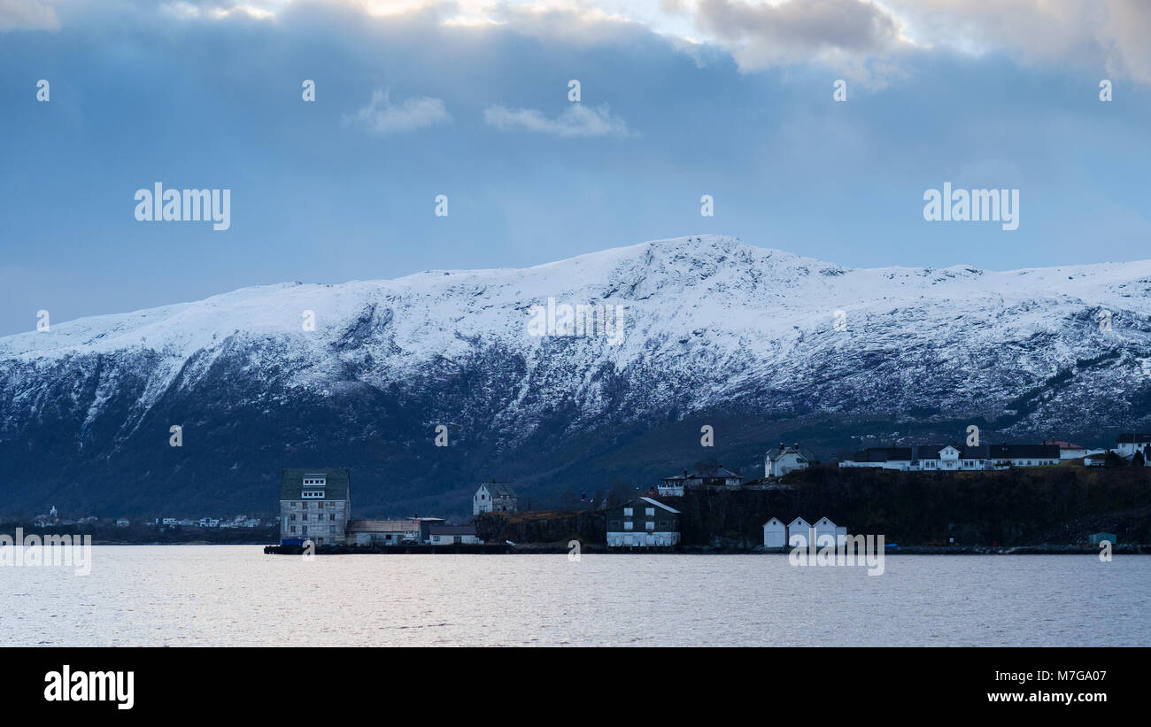 Daytime mountain view in Alesund, Nowary Stock Photo - Alamy