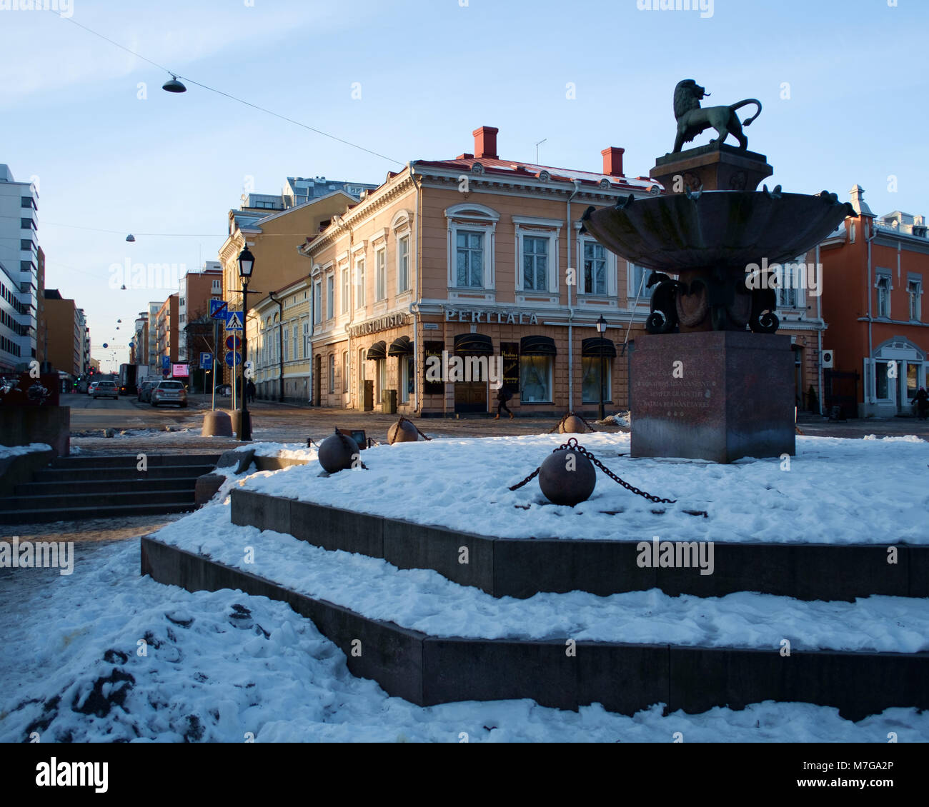 Turku finland statue hi-res stock photography and images - Alamy