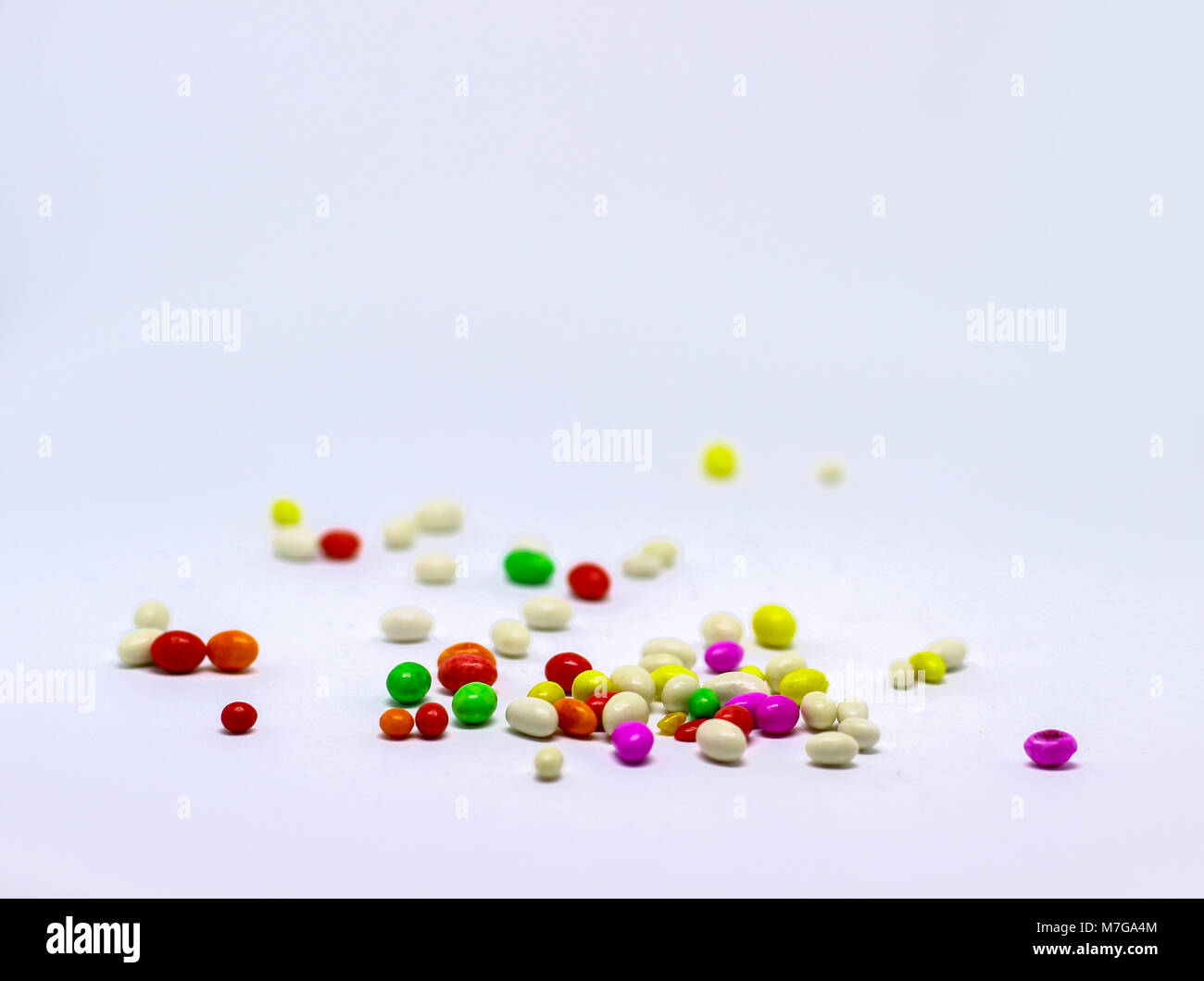 Red colored sugar in hi-res stock photography and images - Alamy