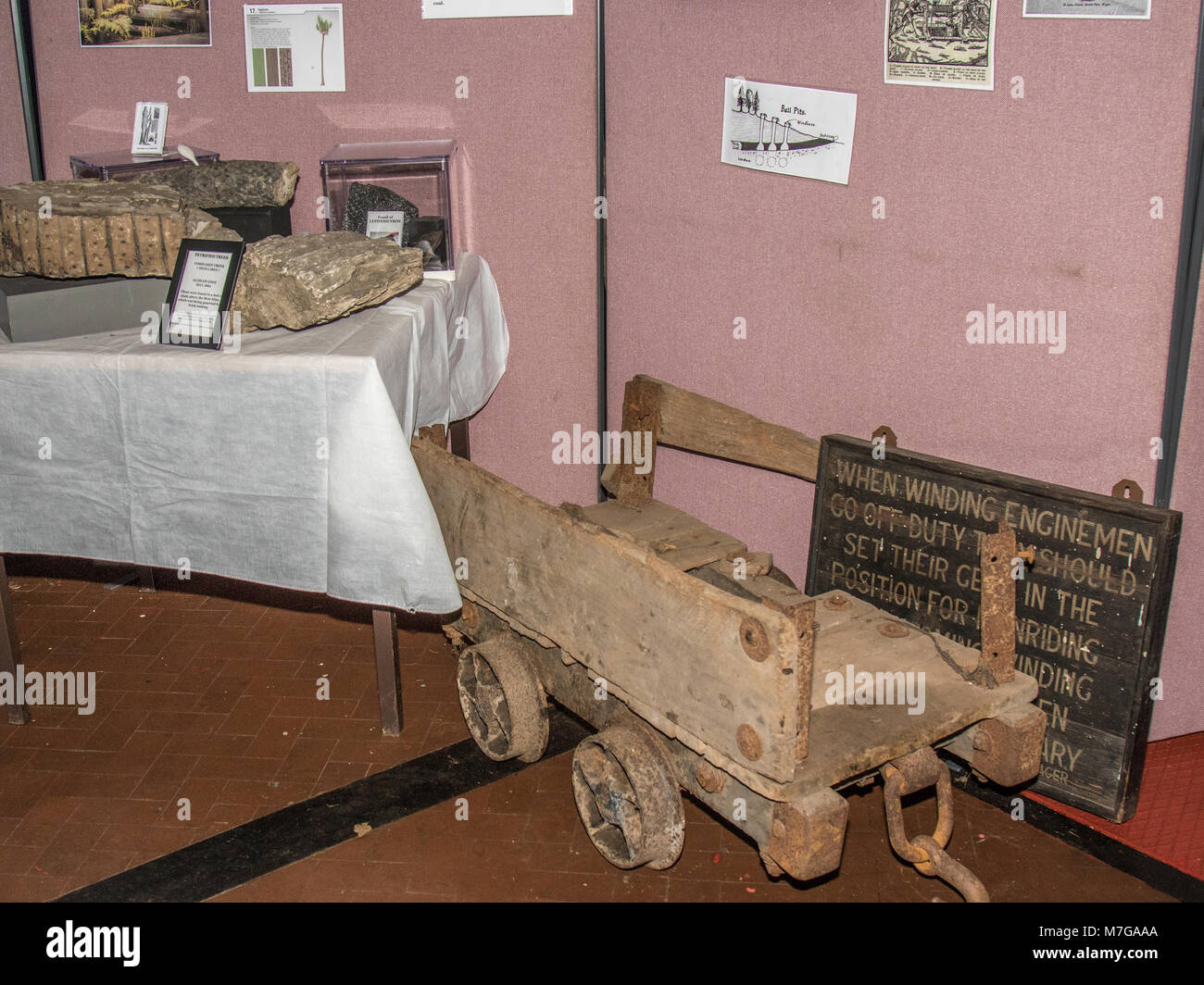 Lancashire Mining Museum, Astley Green Colliery Stock Photo - Alamy