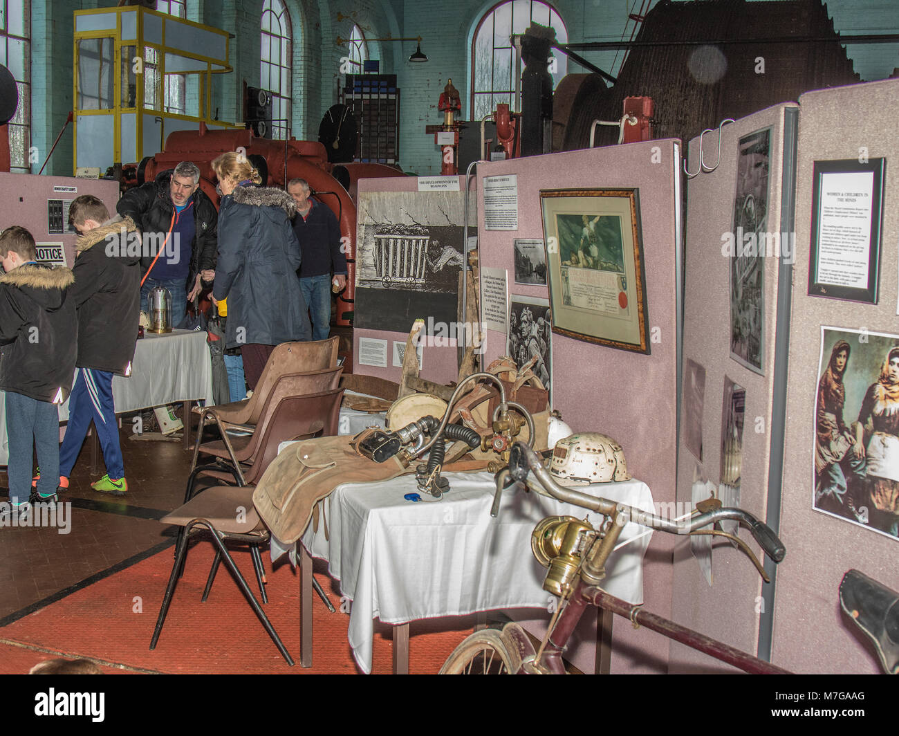Lancashire Mining Museum, Astley Green Colliery Stock Photo - Alamy