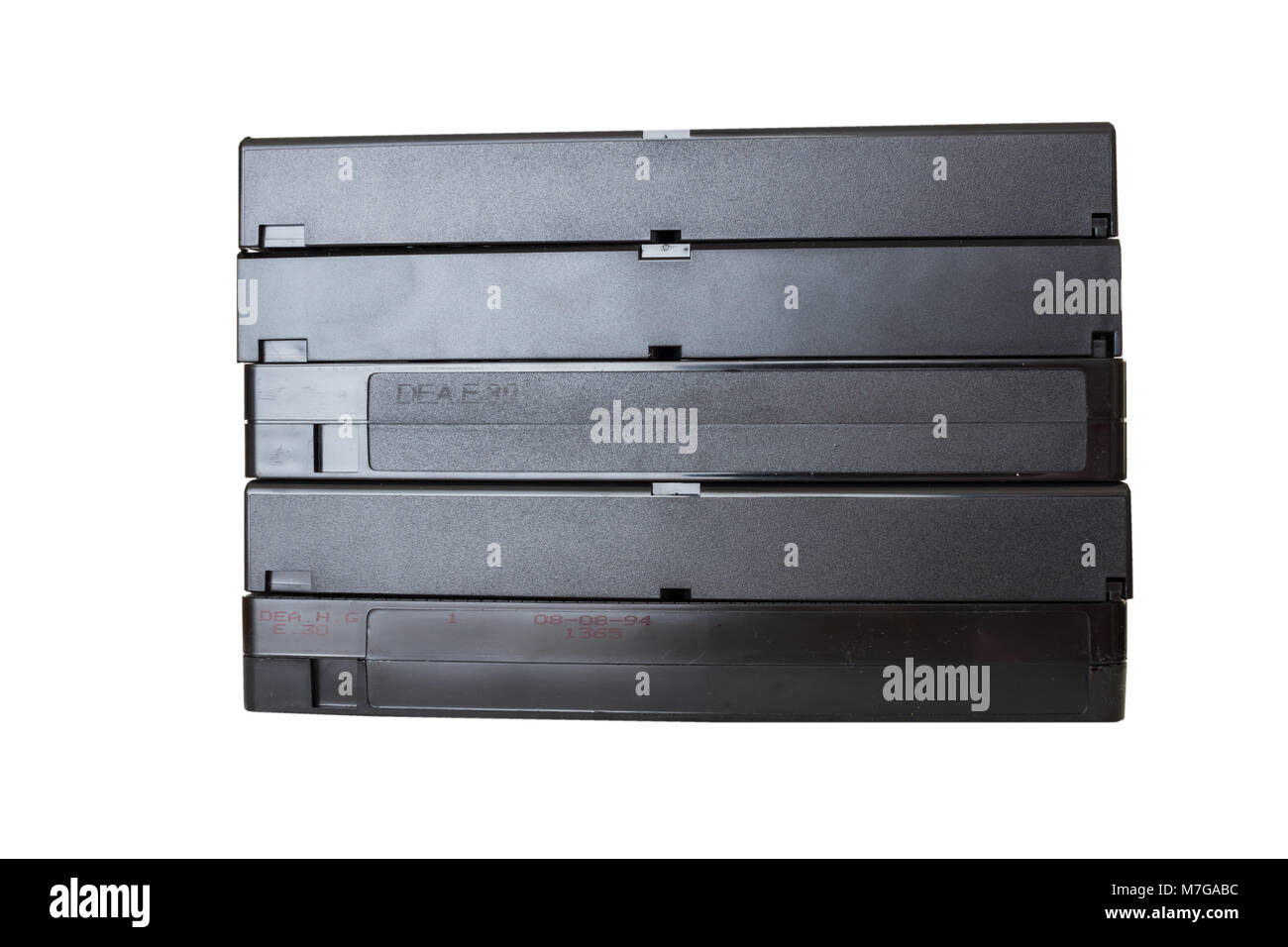 Pile of old VHS Stock Photo - Alamy