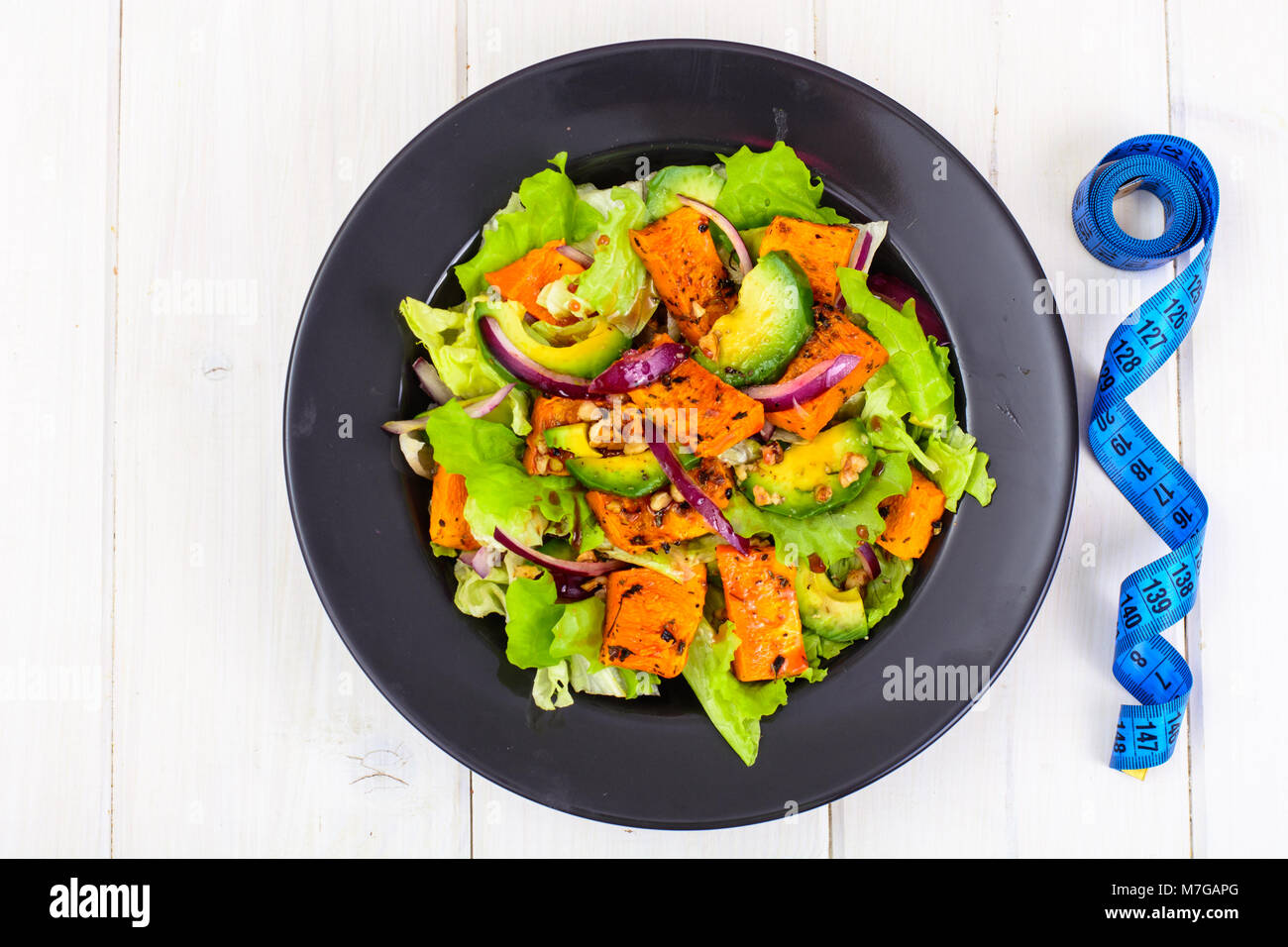 Food healthy eating lifestyle. Meal and fitness menu recipe concept ...