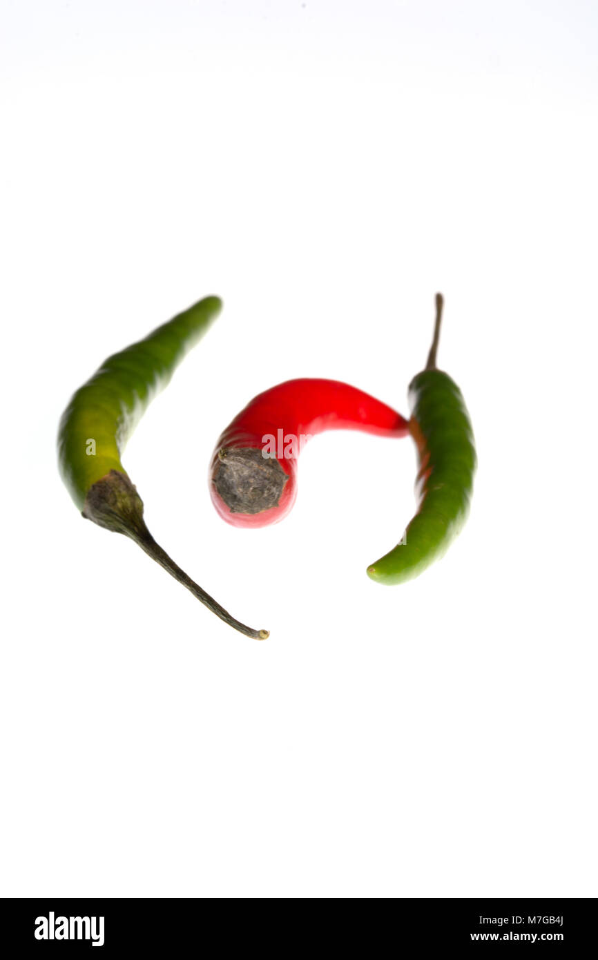 Orange finger chilli hi-res stock photography and images - Alamy