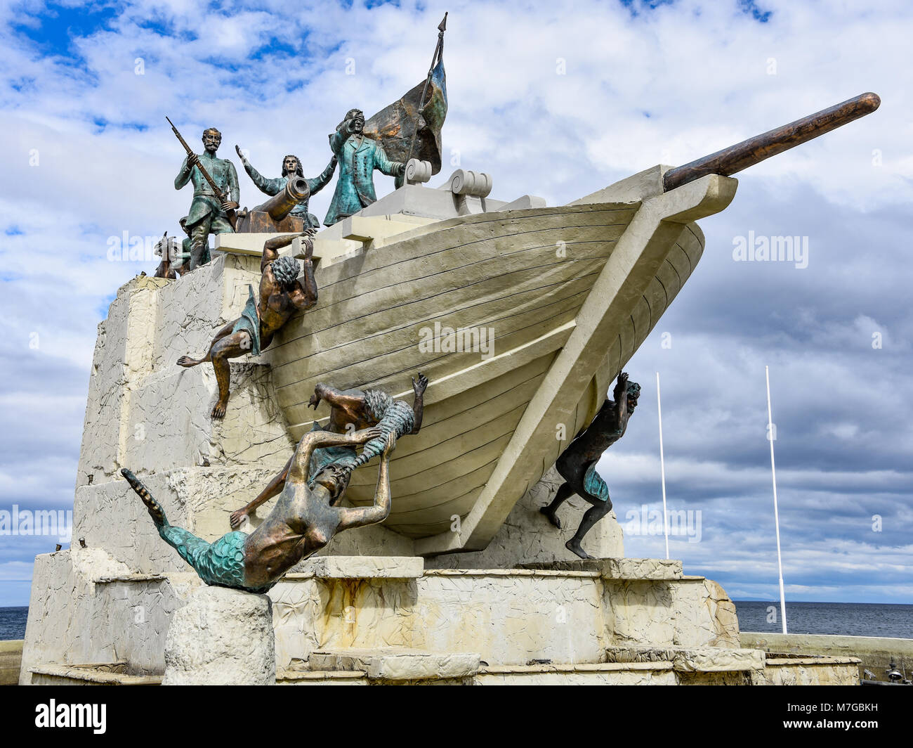 Goleta ancud monument hi-res stock photography and images - Alamy