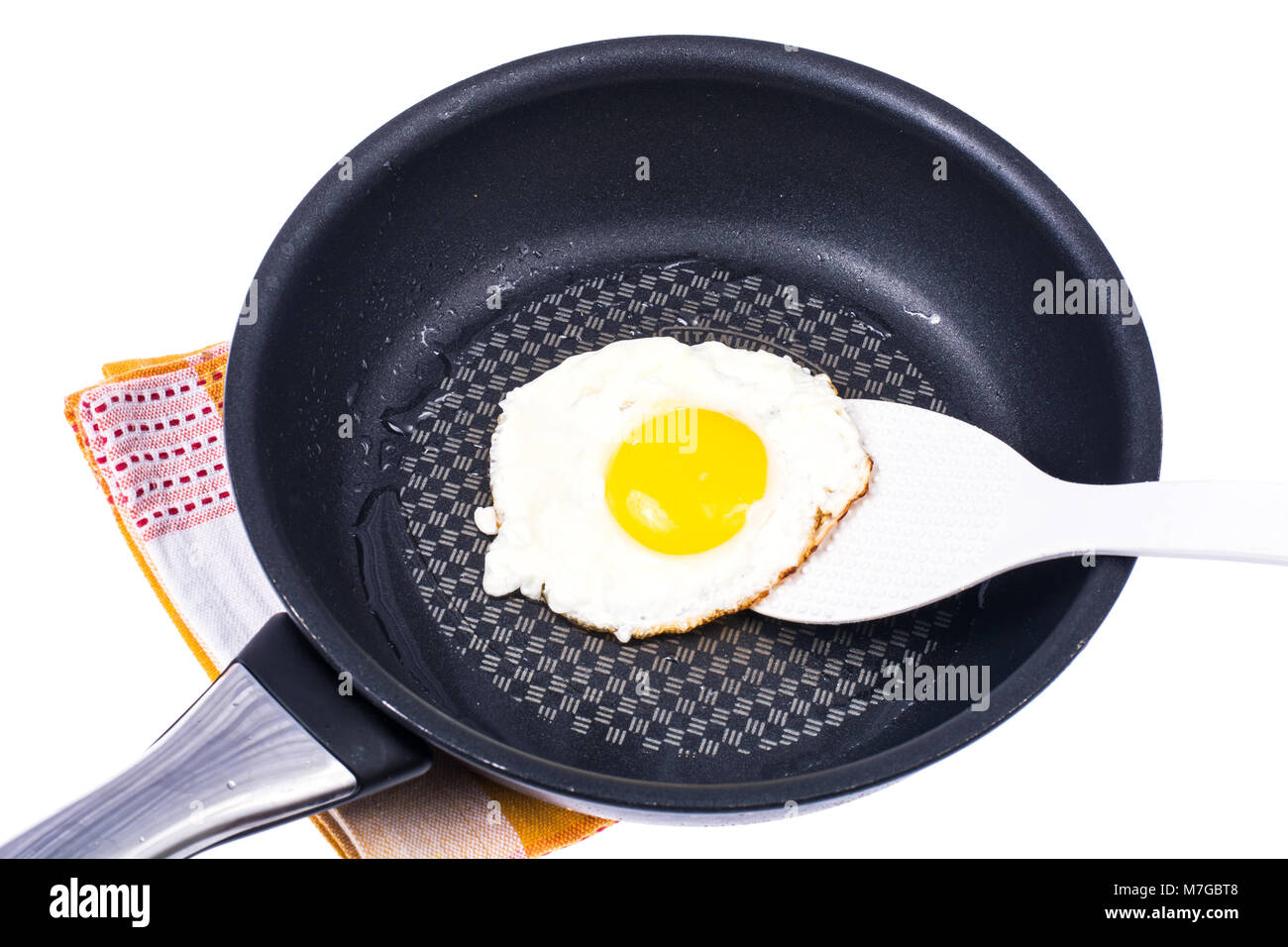 Cook in frying pan roasting hi-res stock photography and images - Alamy