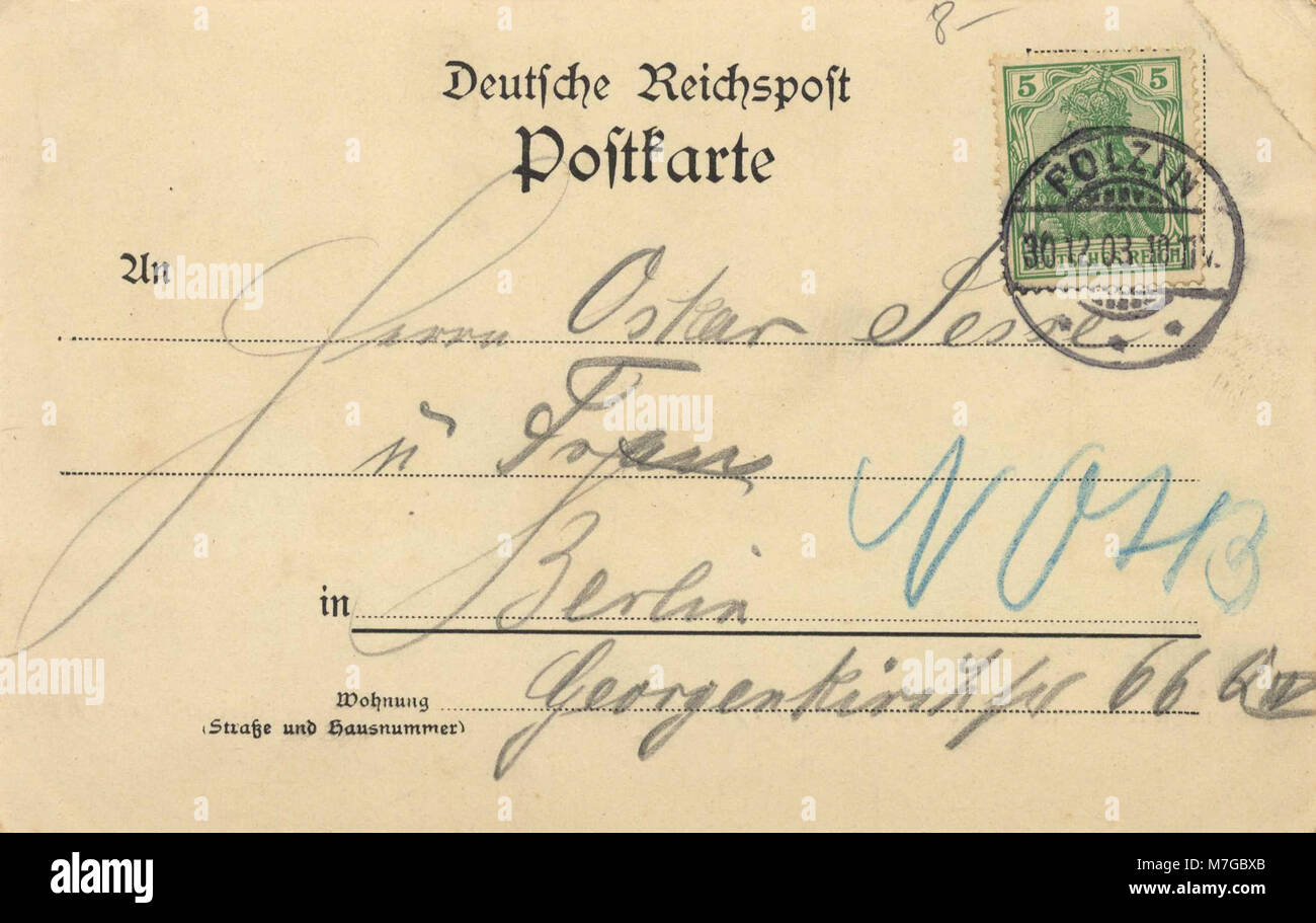 A historical postcard showing the Kuranlagen (spa gardens) and ...