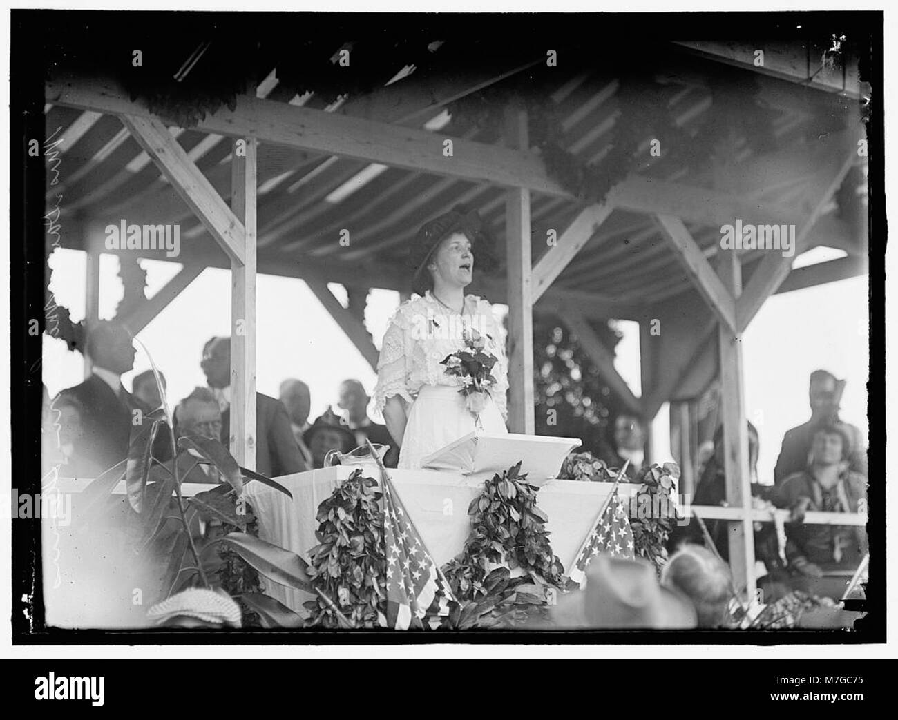 Mrs. Daisy McLaurin Stevens, president of the United Daughters of the ...