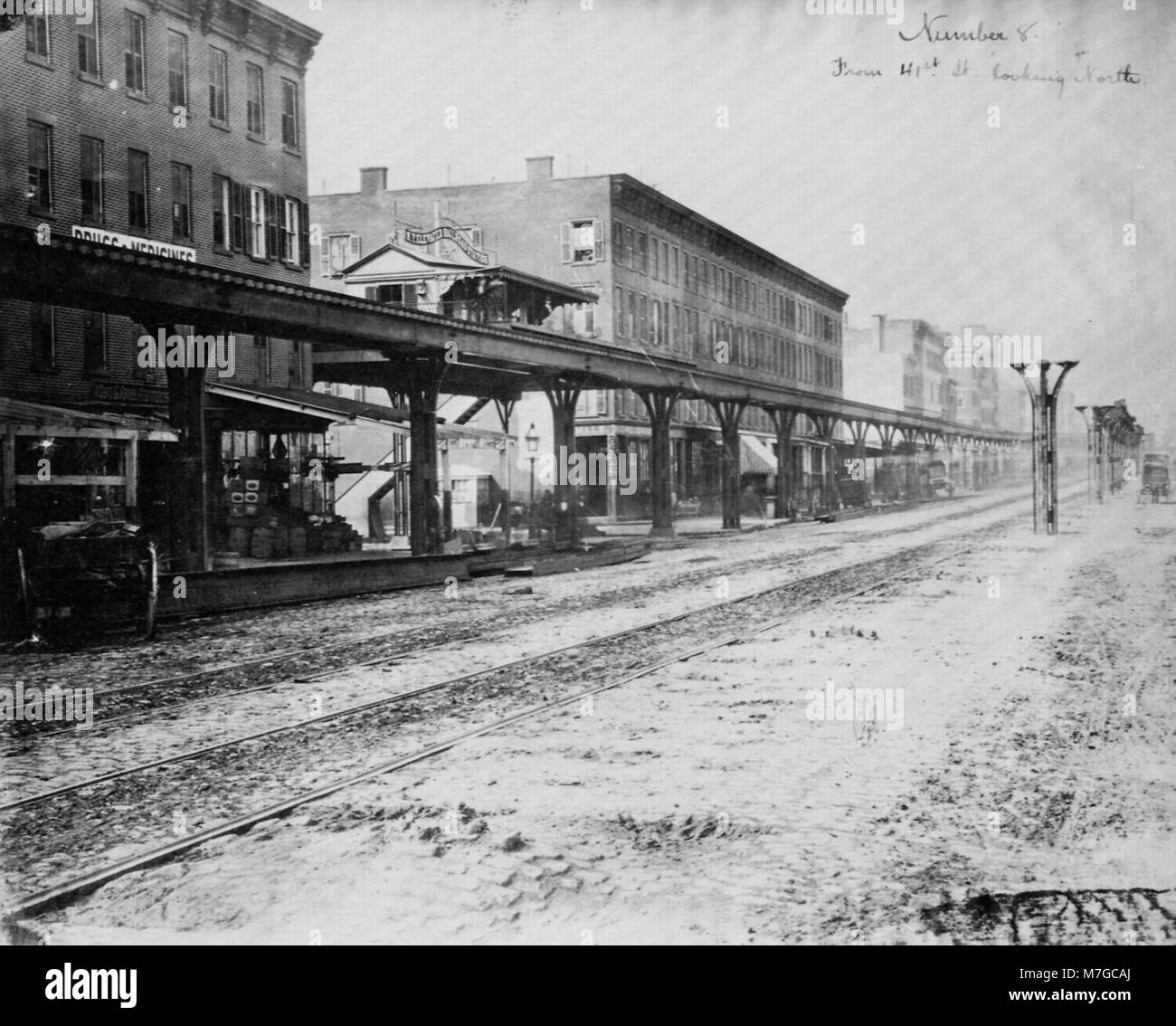 A photograph of Gustavus A. Powelson, associated with the Ninth Avenue ...