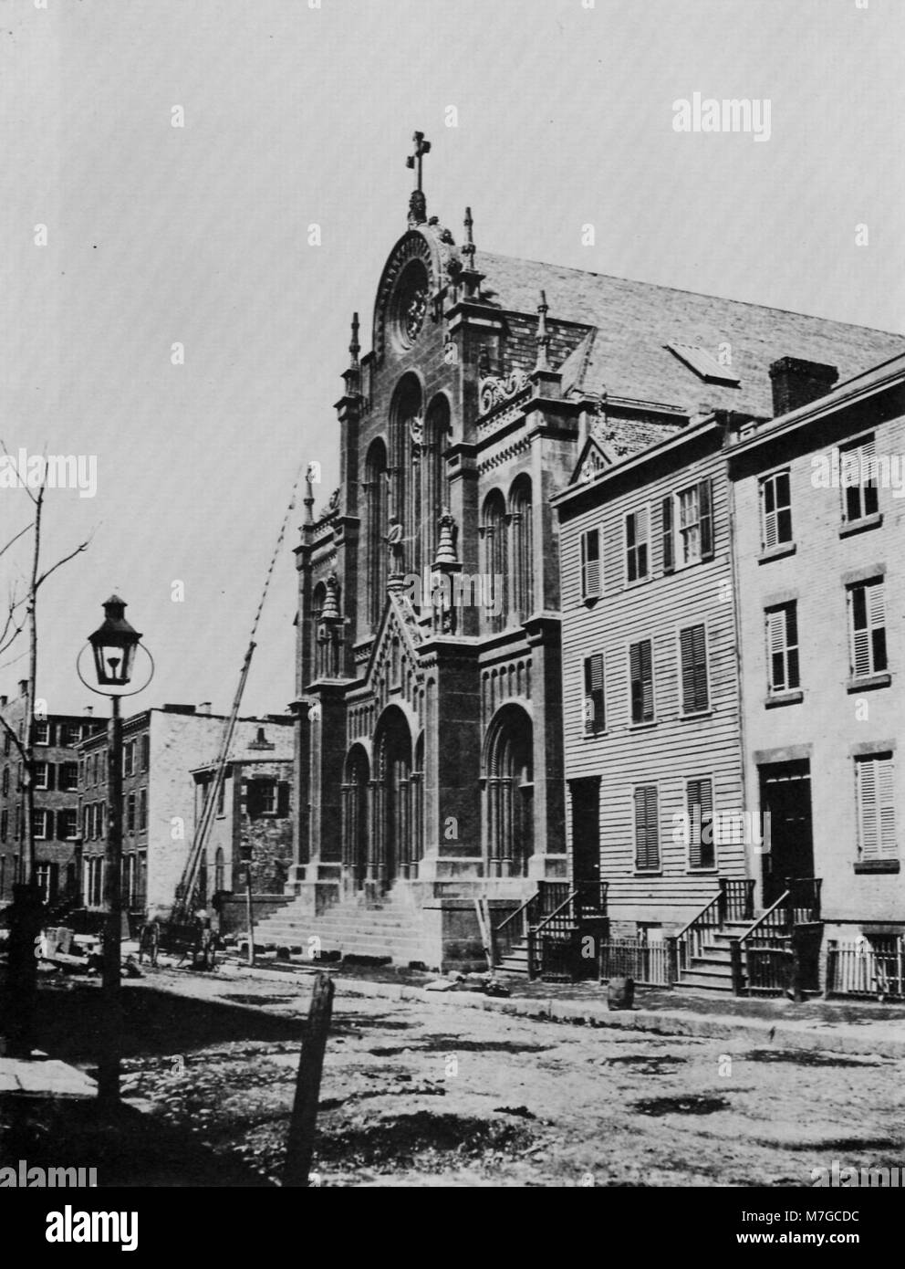 A photograph by Victor Prevost titled ‘St. Stephen’s Roman Catholic ...